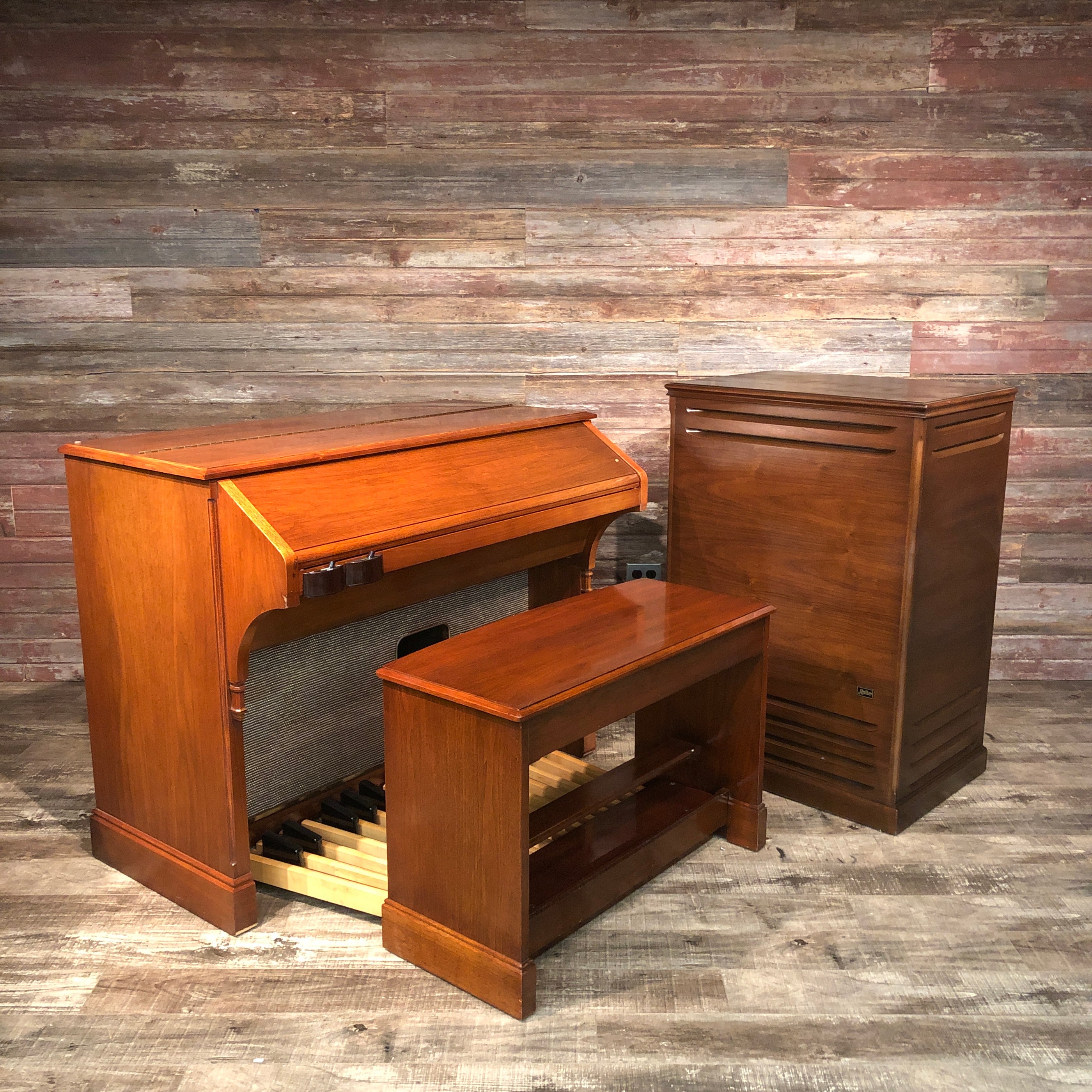 Hammond A-105 Vintage 1963 Organ with Leslie 122A Rotary Speaker — The ...